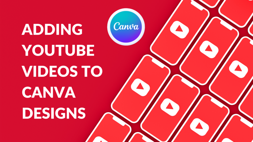 Adding Youtube Videos To Canva Designs Template Fonts 